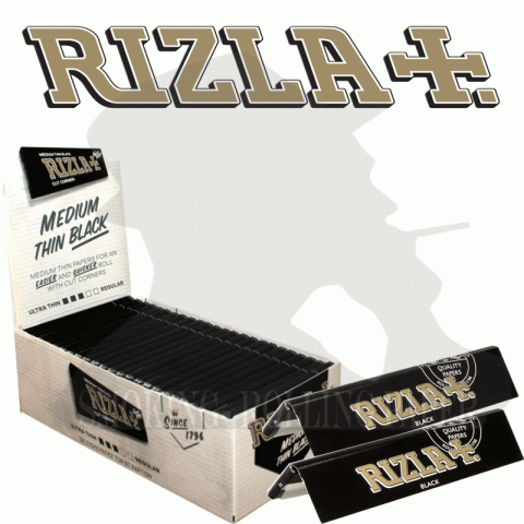 Cartine Rizla Rosa Pink Regolar Corte Standard SCATOLA BOX DA 50 Libretti